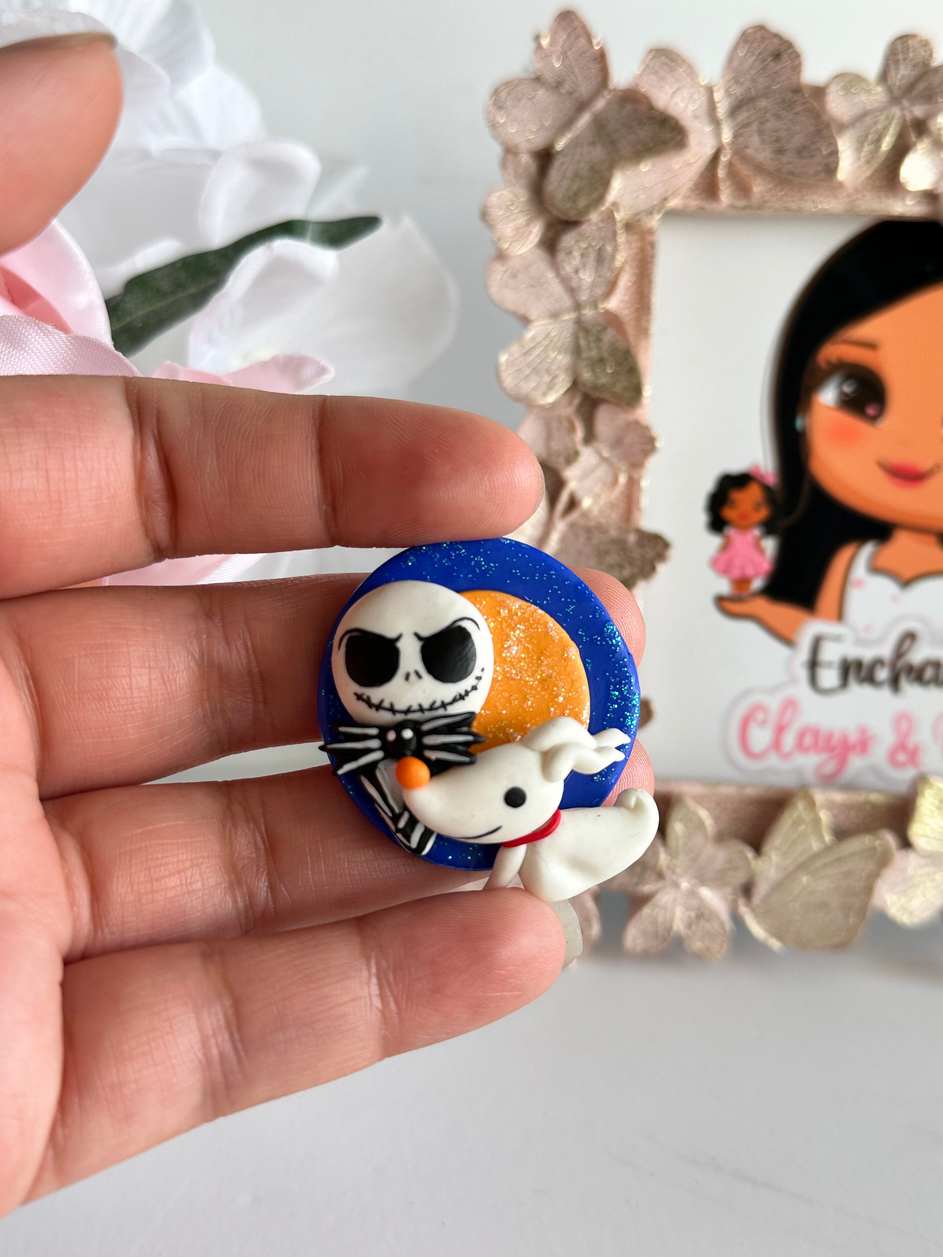 Jack and Zero Clay Doll – Enchanted Clays and Molds