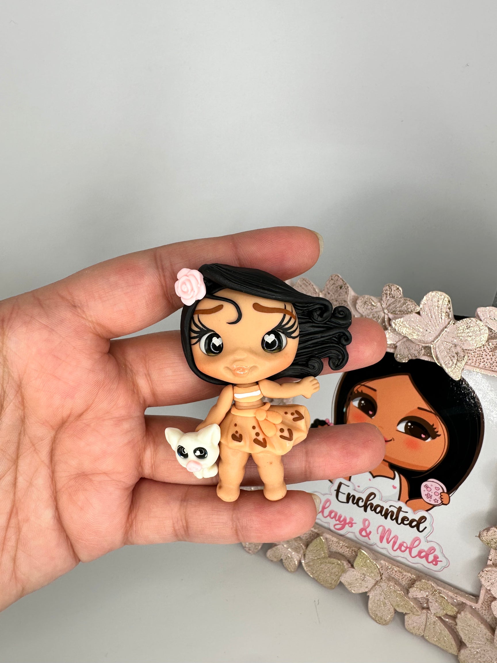 Moana Cast Clay Dolls – Enchanted Clays and Molds