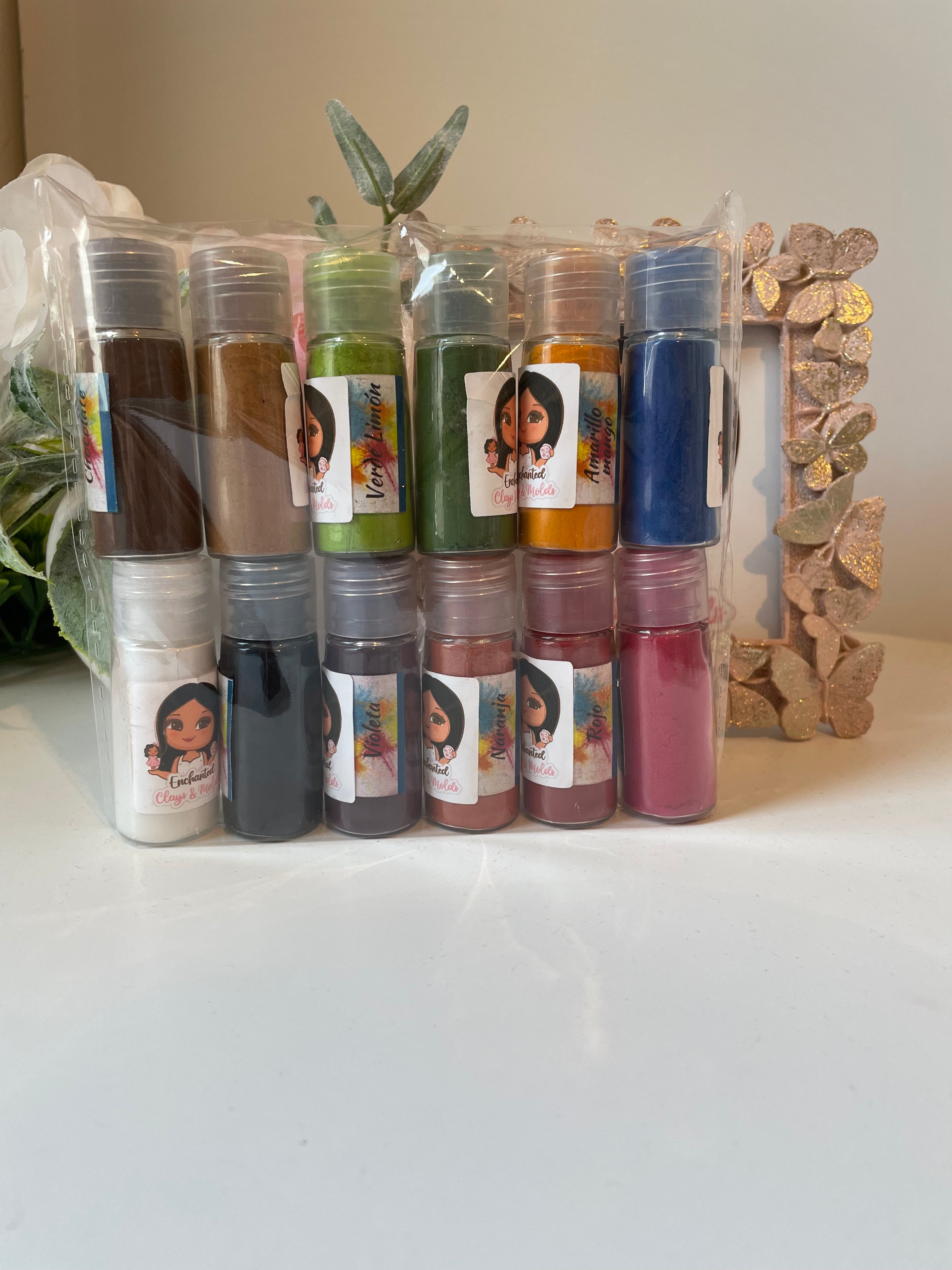 Powder Pigments – Enchanted Clays and Molds